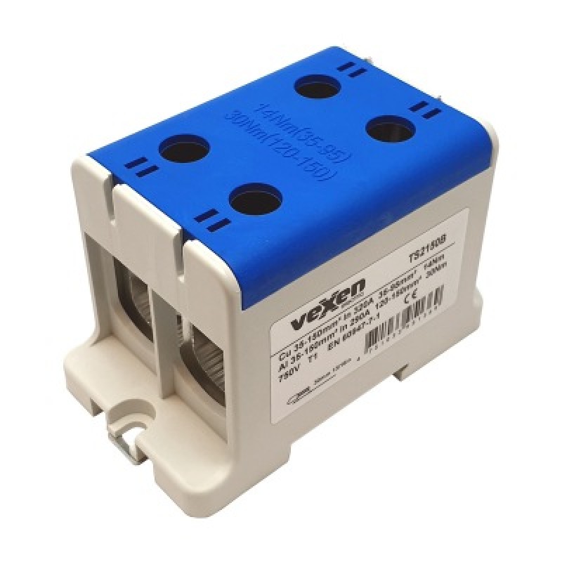 Universal terminal block Al/Cu 2,5-50mm2