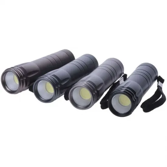 COB LED Metal Flashlight 100lm, 20m, 3× AAA (1 pc.) EMOS - P4705