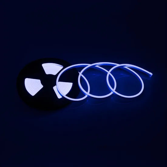 LED lente NEON FLEX, 6x12mm (100 LED/m 5m), 12V DC, IP65, 12W/m, zila ...