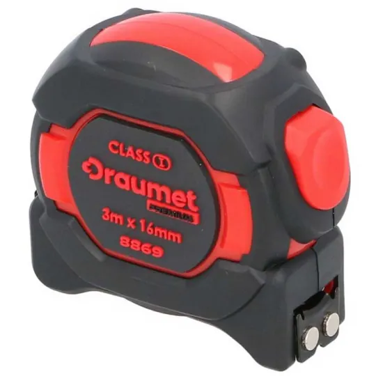 Tape measure 3m x 16mm Premium Draumet - 29/2-1001